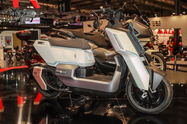 SYM giới thiệu concept xe tay ga hybrid SYM PE 3